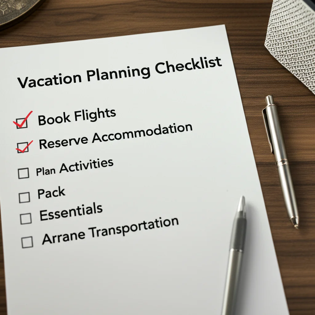 How Do I Prepare for a Vacation Checklist? 25+ Expert Tips (2025) ️ - Travel Checklist
