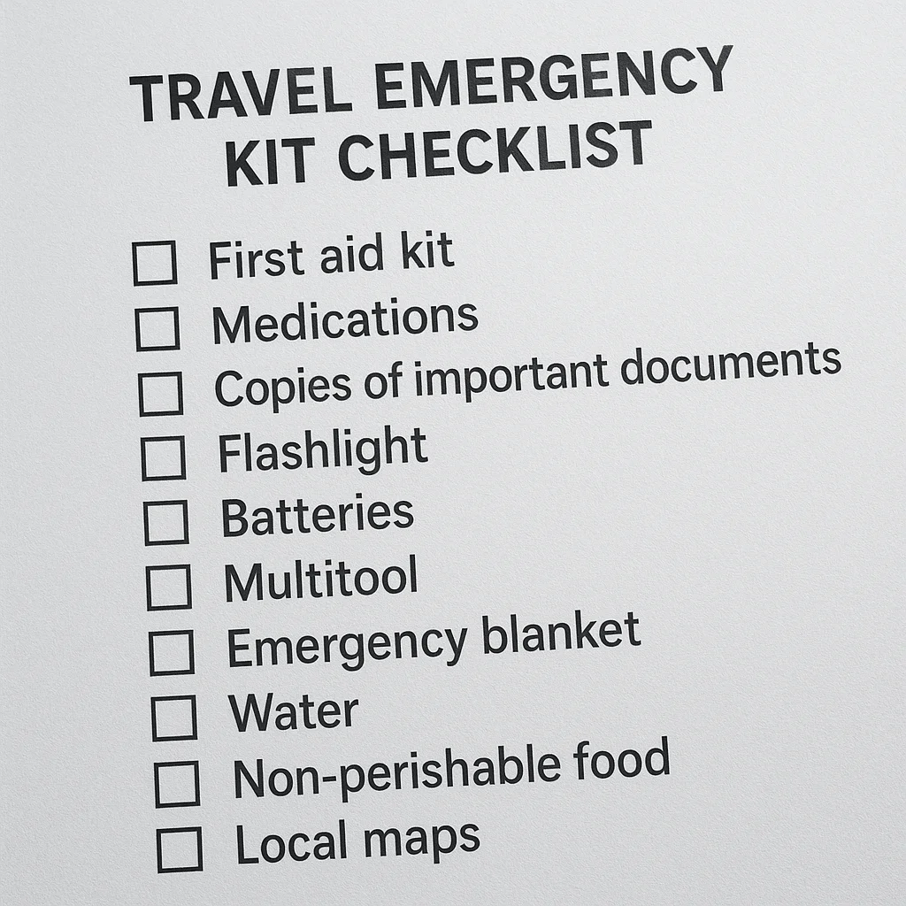 Ultimate Travel Checklist for Emergencies: 14 Must-Have Items (2026) 🧳 ...